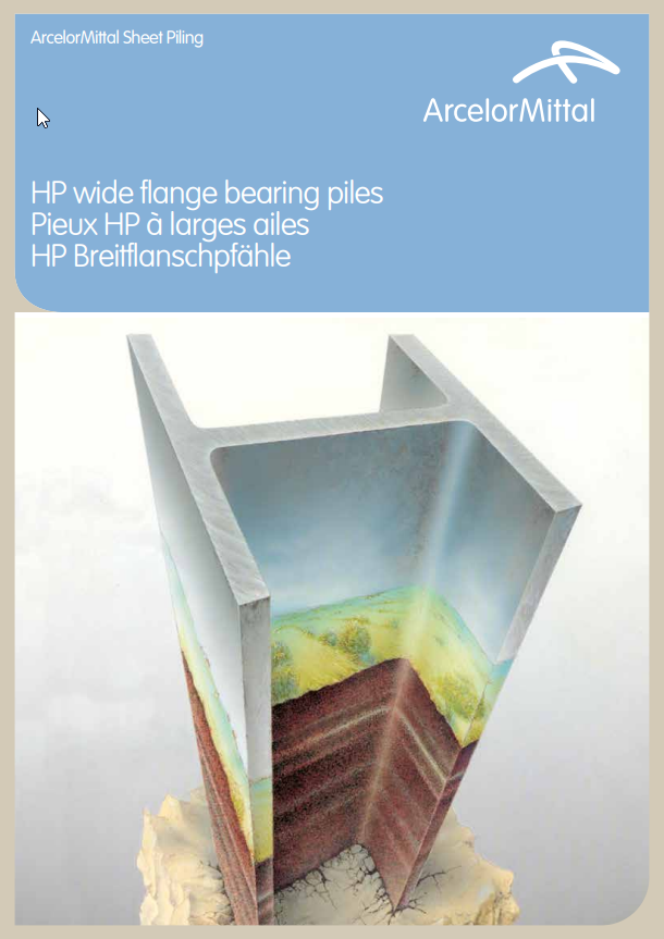 HP wide flange bearing piles | ArcelorMittal Sheet Piling